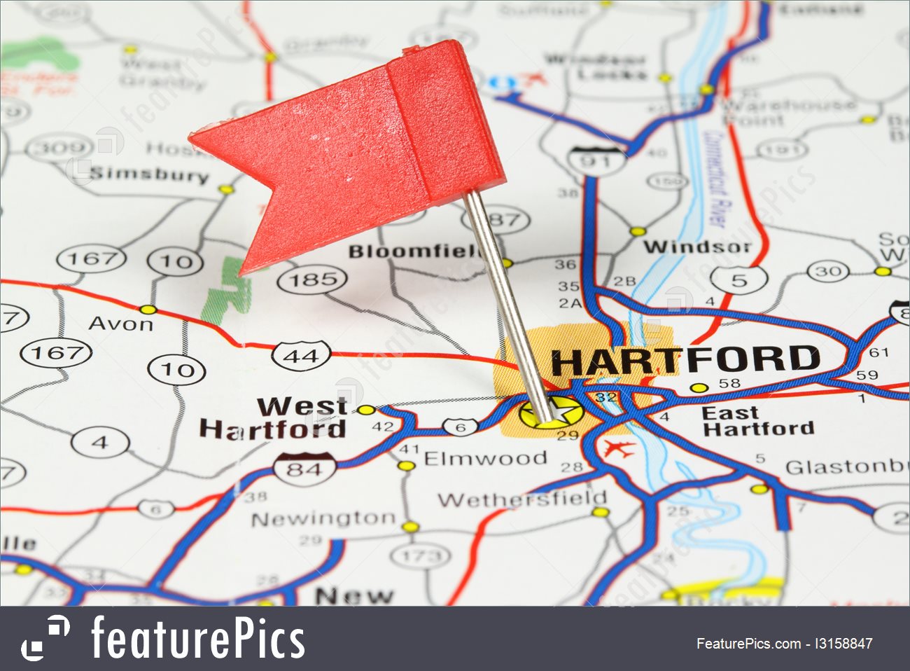 ADA Paratransit Service Area - Greater Hartford Transit District